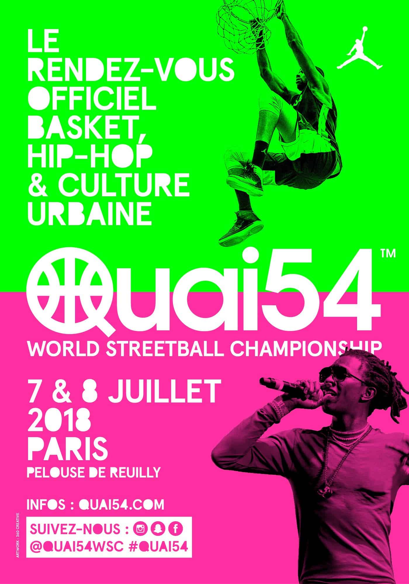 Quai 54 : Le plus grand événement de streetball revient à Paris