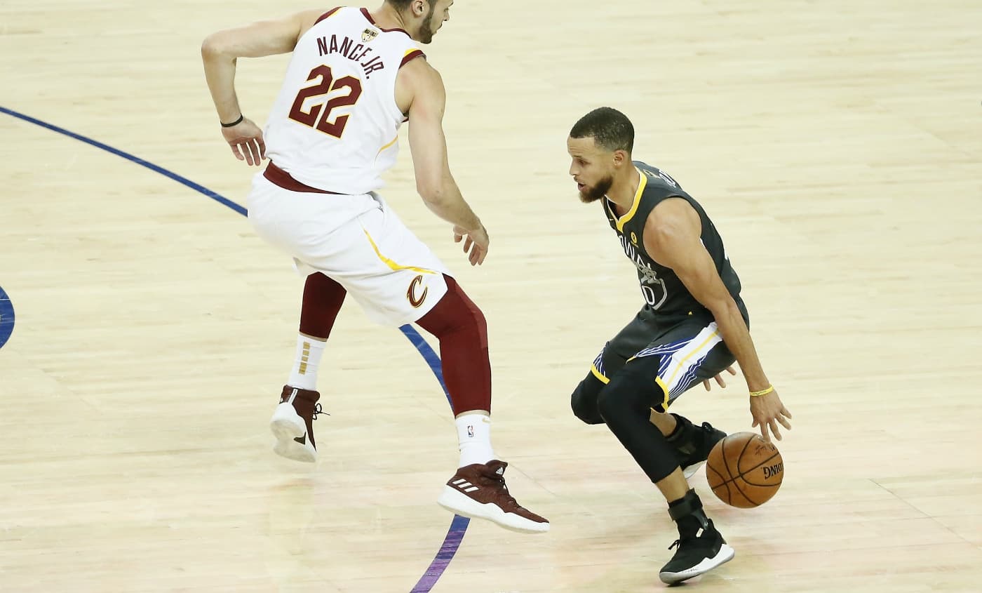 Stephen Curry, l'homme du match dans le game 2 des Finales