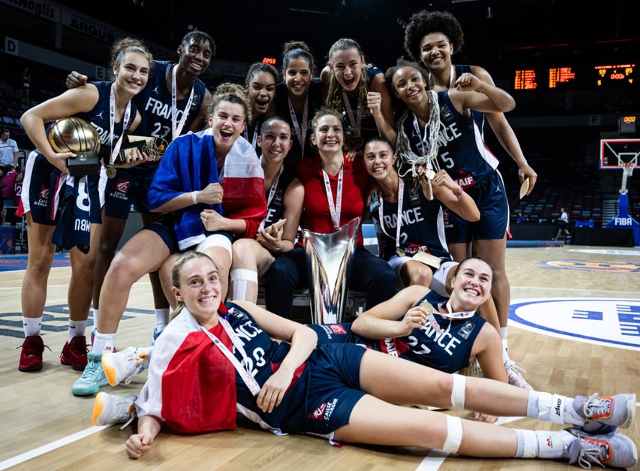 Les Bleues U20 sur le toit de l'Europe, Carla Leite MVP