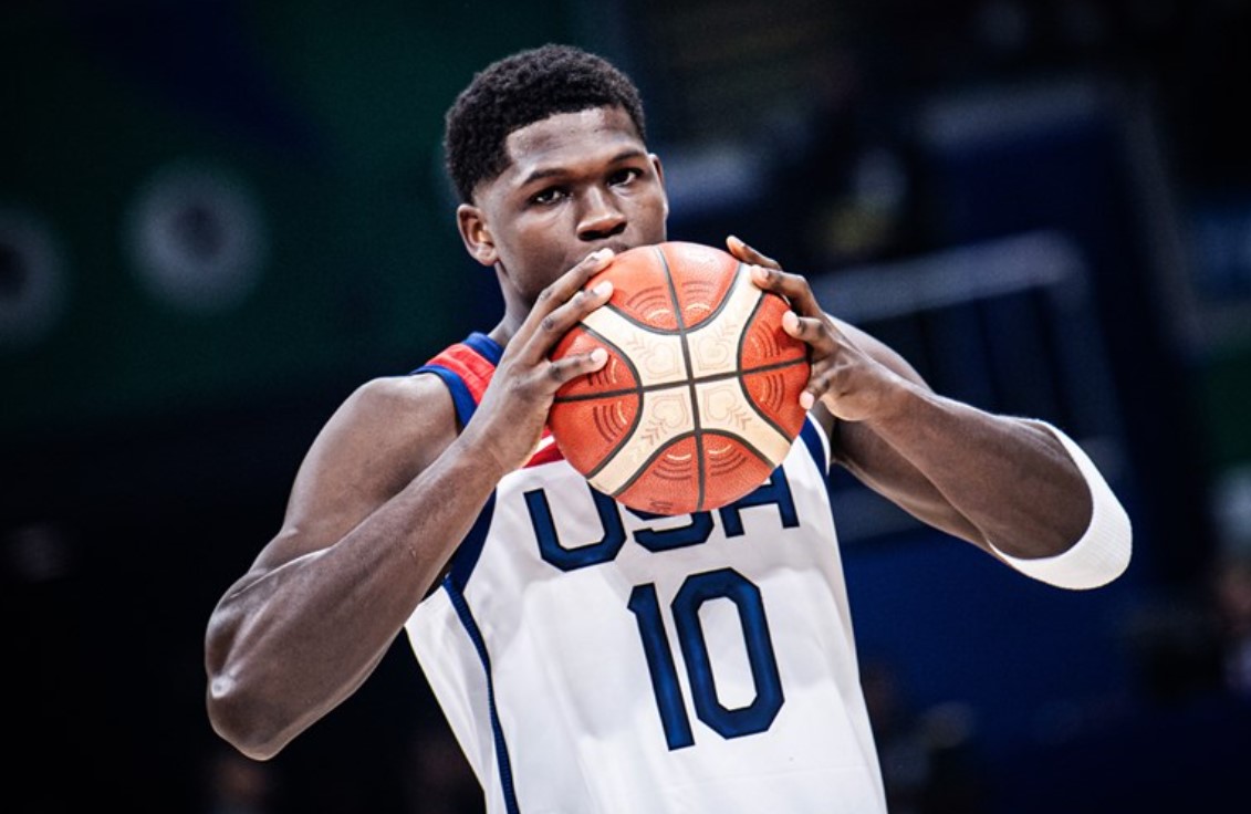 Anthony Edwards, la photo virale d'un poster sur Kevin Durant 😱