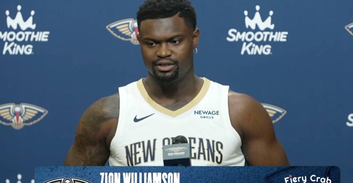 Zion Williamson a l'air enfin en forme